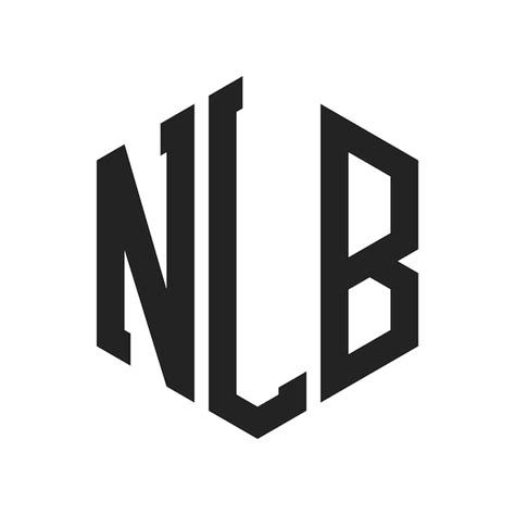 Premium Vector Nlb Logo Design Initial Letter Nlb Monogram Logo Using Hexagon Shape