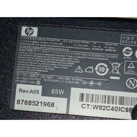 Jual Adaptor Charger Laptop Hp Soket Jarum Shopee Indonesia