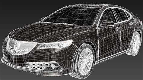 3d Acura Tlx 2015