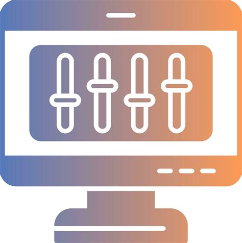 Control Gradient Icon 36964666 Vector Art At Vecteezy