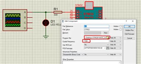 Stm Proteus Simulation Library Bluepill Stm F C