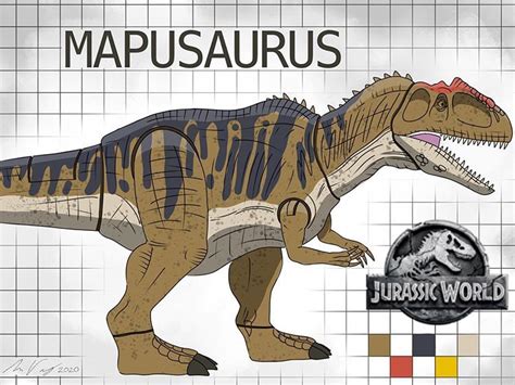 Mapusaurus Jurassic Park Toys Jurassic World Dinosaurs Jurassic