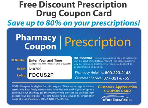 Free Printable Prescription Coupons Free Printable Hub