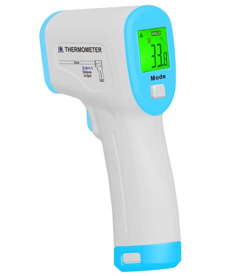 2 In 1 Dual Forehead And Air Temperature Infrared Thermometer Instrument Devices