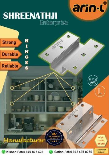L Shape Hinges At ₹ 20piece L Hinges In Ahmedabad Id 2854746400097