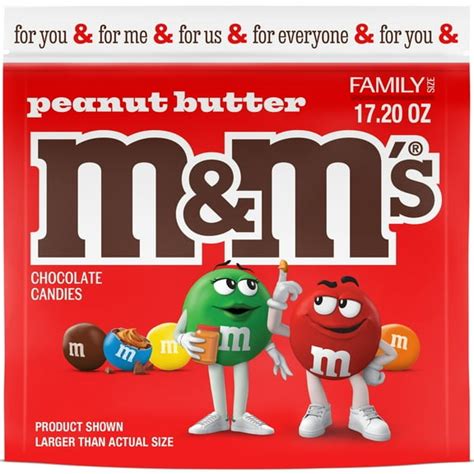 Brown Mandms Milk Chocolate Candy 6 Oz