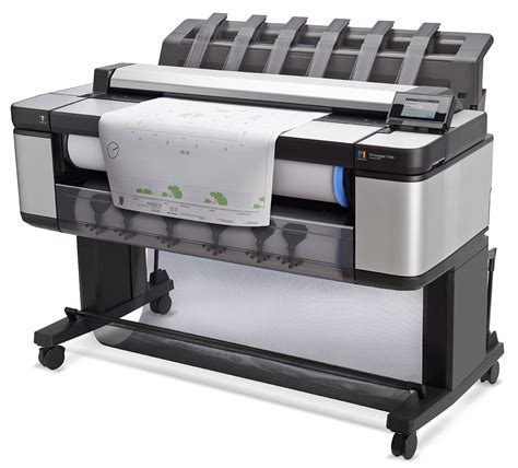 Hp Designjet T3500ps 36″ Aio E A0 Wide Format Colour Inkjet Printer Plotter B9e24b