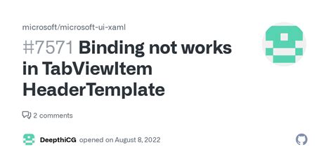 Binding Not Works In Tabviewitem Headertemplate · Issue 7571