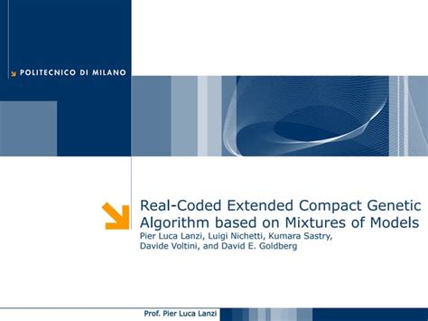 Real Coded Extended Compact Genetic Algorithm Based On Mixtures Of Models Pdf