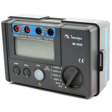 Megômetro Digital 600v Mi 2552 Minipa
