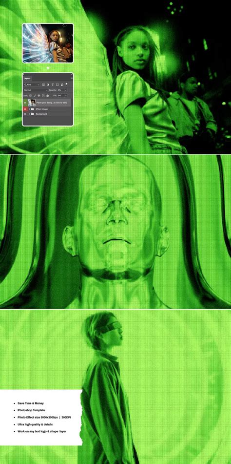 Analog Monitor Photo Effect Photoshopresource