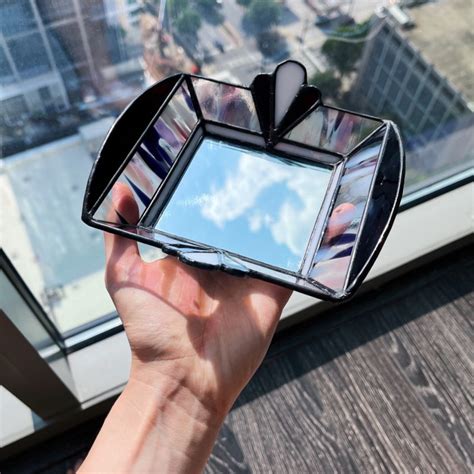 My First Glass Pieces Are Finally For 🎉sale 🎉 I Made Three Of These Art Deco Inspired Catchall