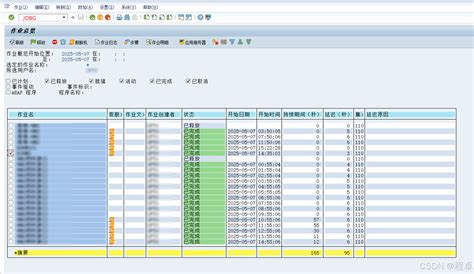 【abap】定时任务debug方法sap Job Debug Csdn博客