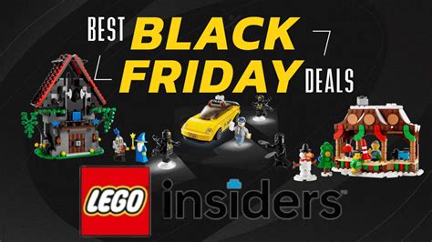 Free Lego Sets With Purchase For Lego Insiders During Black Friday