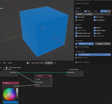 131630 Geometry Nodes Attribute Viewport Overlay Artifacts Blender Blender Projects