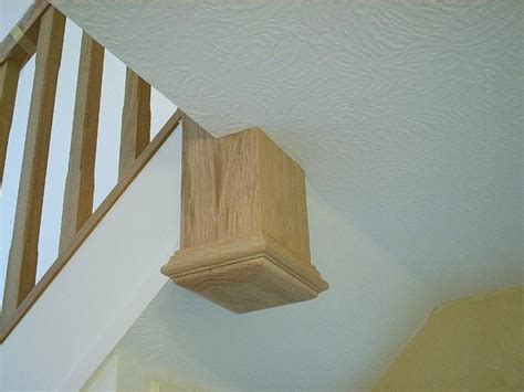 Oak Stair Newel Post Cladding At Jerome Christensen Blog