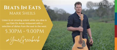 Beats In Eats With Mark Sheils Hillcrest Eventfinda