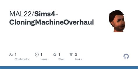 Github Mal22sims4 Cloningmachineoverhaul