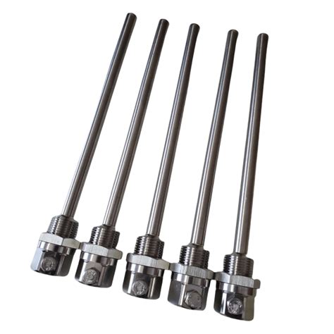 Stainless Thermowell Probe For Screw Mounting