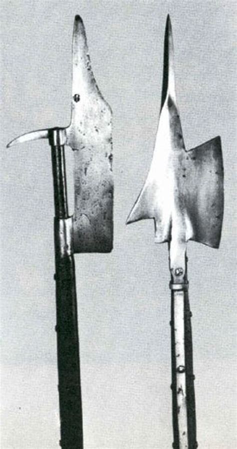 Poleaxe Vs Halberd