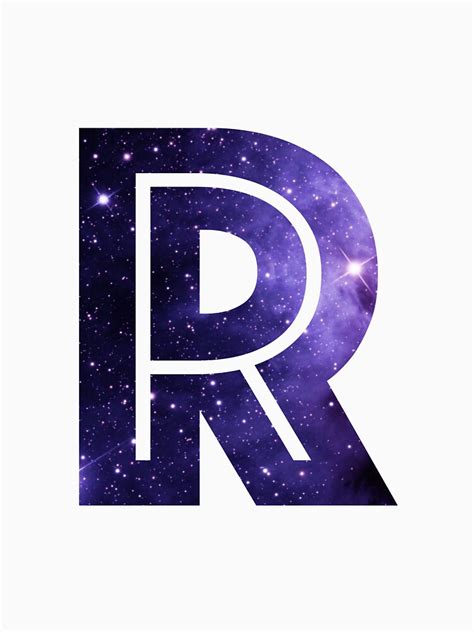 The Letter R Space Classic T Shirt By Alphamike Redbubble