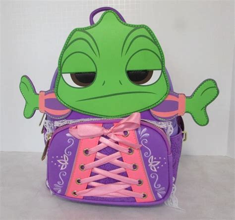 Disney Loungefly Pascal Tangled Mini Backpack Sdcc Exclusive Nwt 52628 Picclick Au