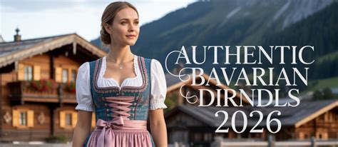 Authentic Bavarian Dirndls 2026 Amazing New Collection