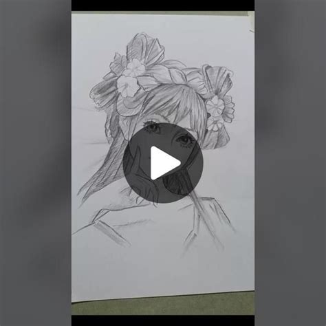 Sketsa Anime Cewek Mudah Simpelgambar Mulutgambar Mata Animasi 1 Sketching 2 Shading 3