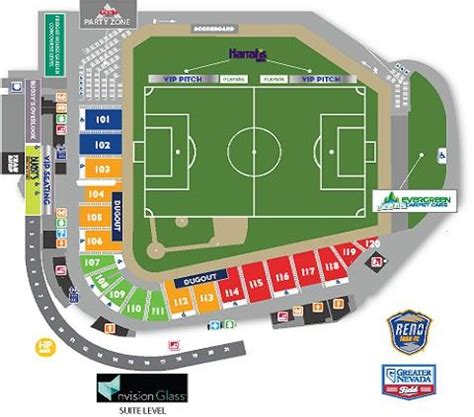 Greater Nevada Field Seating Chart