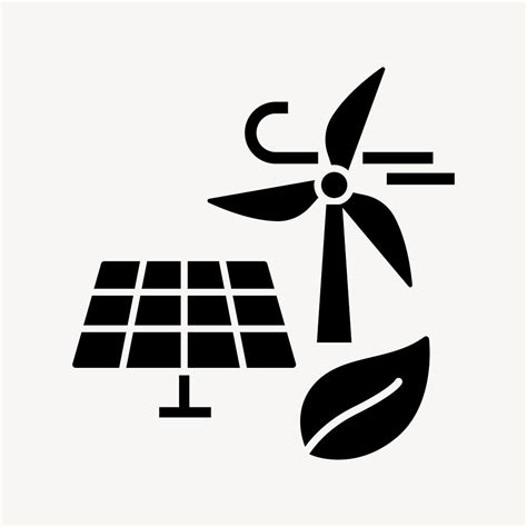 Renewable Energy Flat Icon Design Free Photo Rawpixel