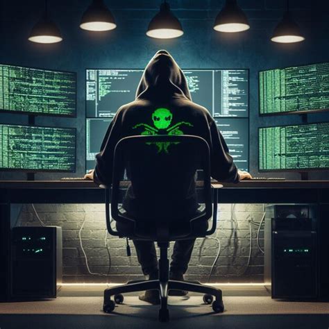 Premium Ai Image Hacker Hacker Photo Cyber Crime Coding Photo A Boy