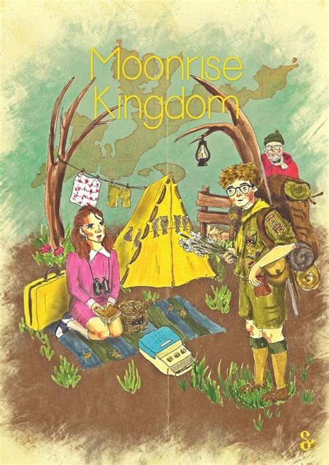 Moonrise Kingdom By Dilem Serbest Via Behance Moonrise Kingdom