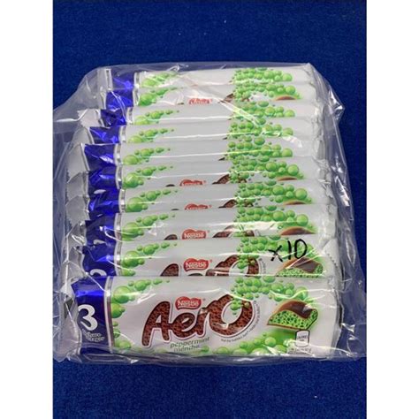 Nestle Aero Mint Candy Bar 10 X 63g