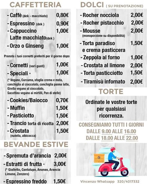 Menu At Twine Ristorante E Vineria Barletta