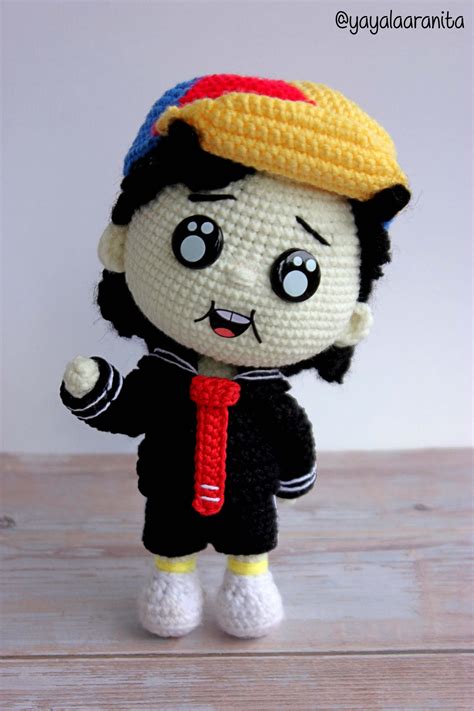 Quico Amigurumi Doll Chavo Del 8 Crochet Chespirito Chilindrina