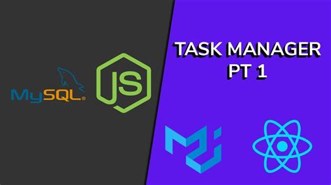 react js task manager 1 youtube