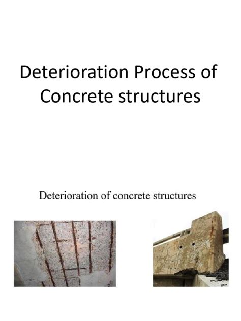 Deterioration Process Pdf