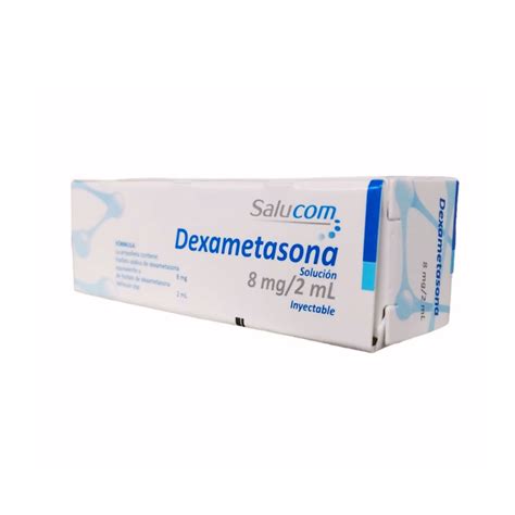 Dexametasona 8 Mg2 Ml Caja Con 1 Ámpula Inyectable Farmacia Sanorim