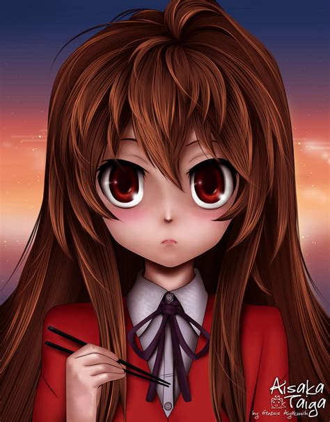 Aisaka Taiga By Sparklingneon On Deviantart