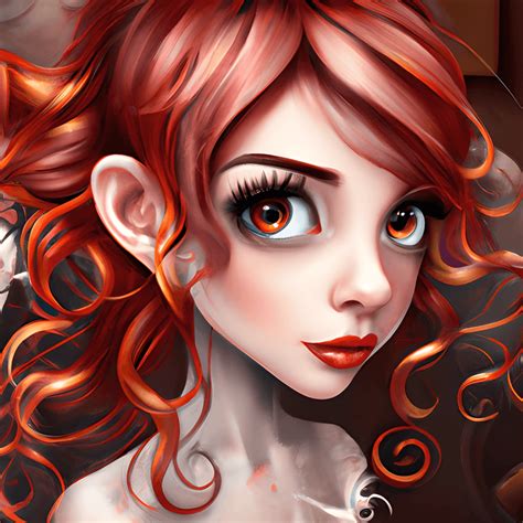 Ariel As Goth Punk Disneys Deviantart Concept · Creative Fabrica