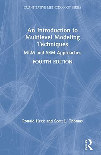 ebook introduction to multilevel modeling techniques mlm and sem approaches using mplus pdf