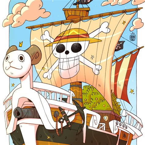 Artstation ⚓️🐏going Merry🐏⚓️