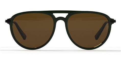 Coalition 10 X Aviator Brown Sunglasses For Men Lensmart