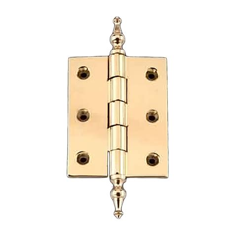 Cabinet Hinge Solid Brass Temple Tip 2 X 2 12