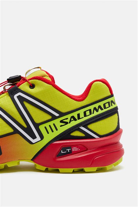 Speedcross 3 Sulphur Spring High Risk Red Black Obscura