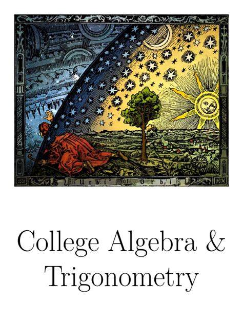 College Algebra Trig Oct2019 Pdf Trigonometric Functions Factorization