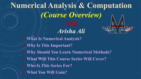 Numerical Analysis Crash Course Everything You Need To Know In 2025
