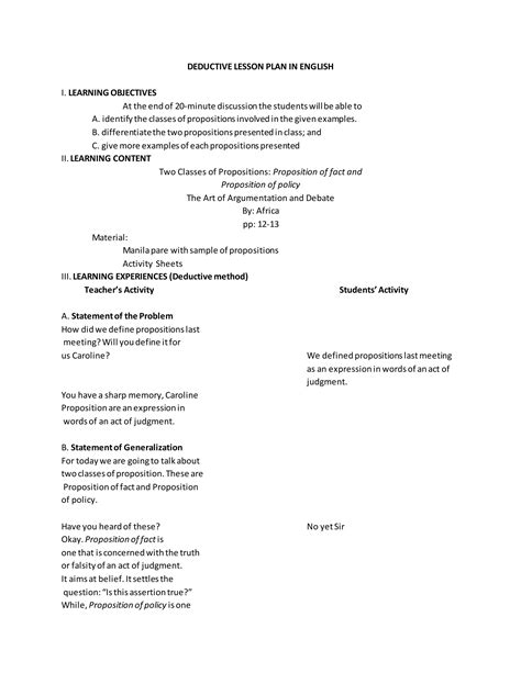 Deductive Lesson Plan In English 55845e2a3cc81 Docx