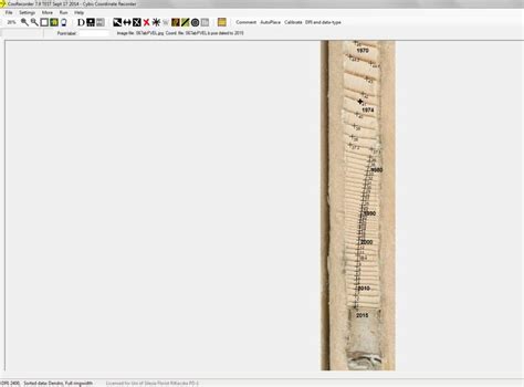 Measuring Tree Ring Width In CooRecorder Download Scientific Diagram