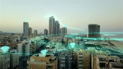 Visualization Of Mobile Data Transmission From Telecommunications Tower